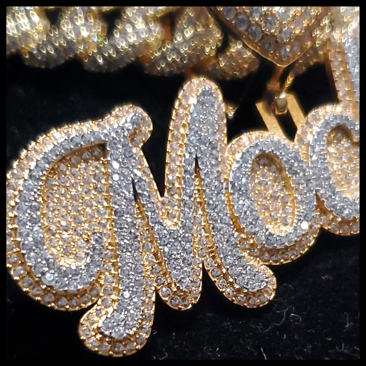 Custom Heart Bail Italianno Font – PRL Drip LLC